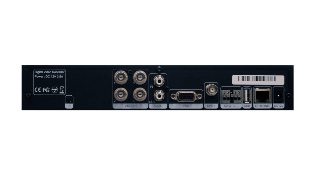 NS-8040R/4CH省スペースハイグレードデジタルビデオレコーダー